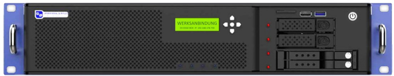 Volkswagen D³ Edge Box - Werksanbindung